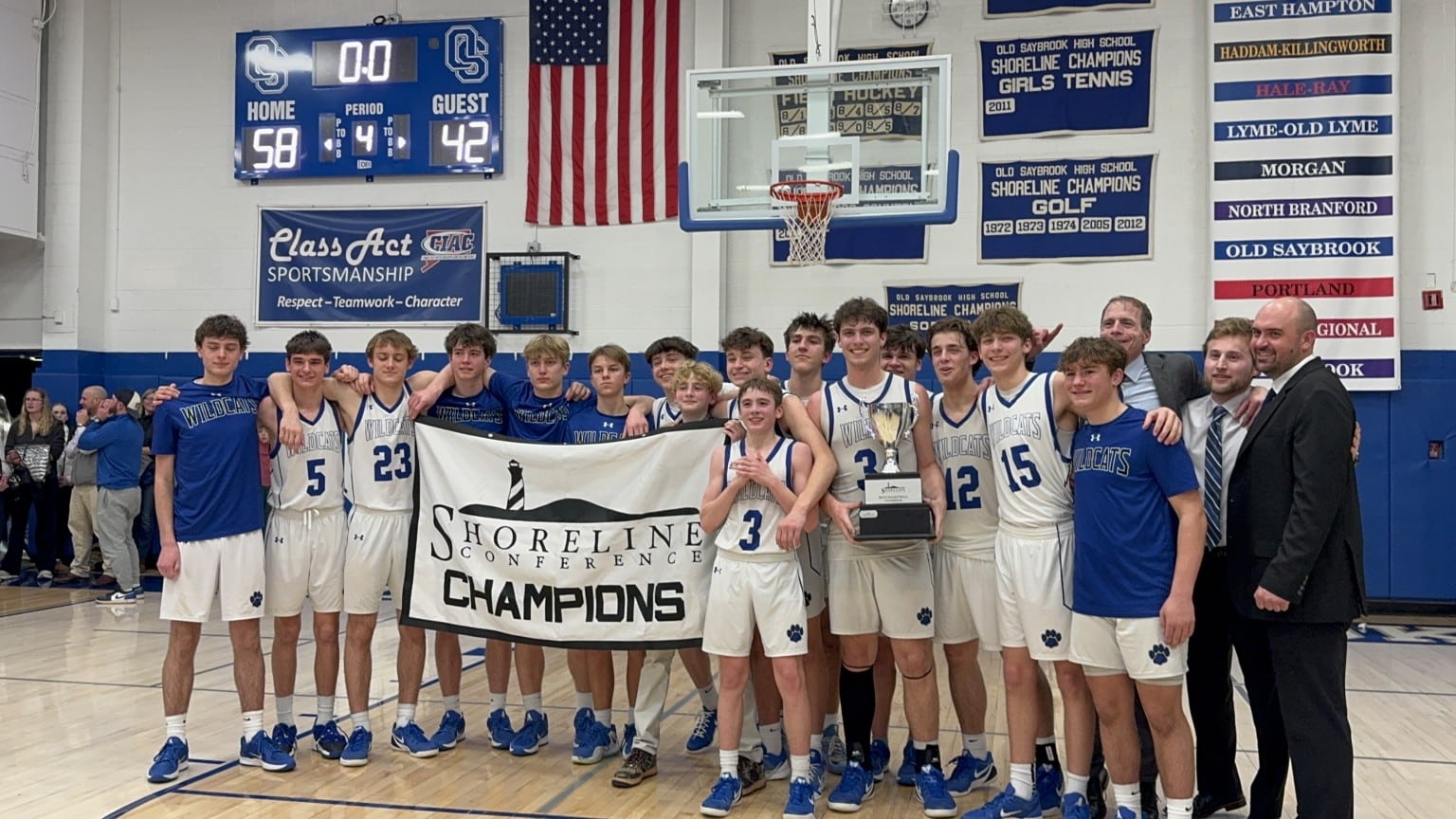 Lyme-Old Lyme Boys Basketball Wins Second Straight Shoreline Conference ...